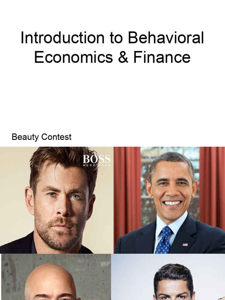 Introduction To Behavioral Economics & Finance | PDF