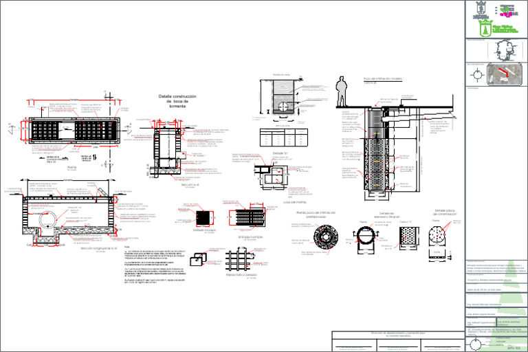 Detalle Boca de Tormenta | PDF | Hormigón | Material compuesto