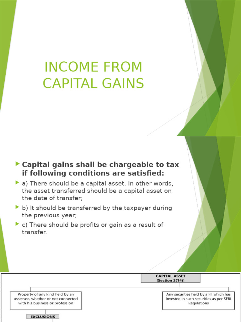 Capital Gains | PDF