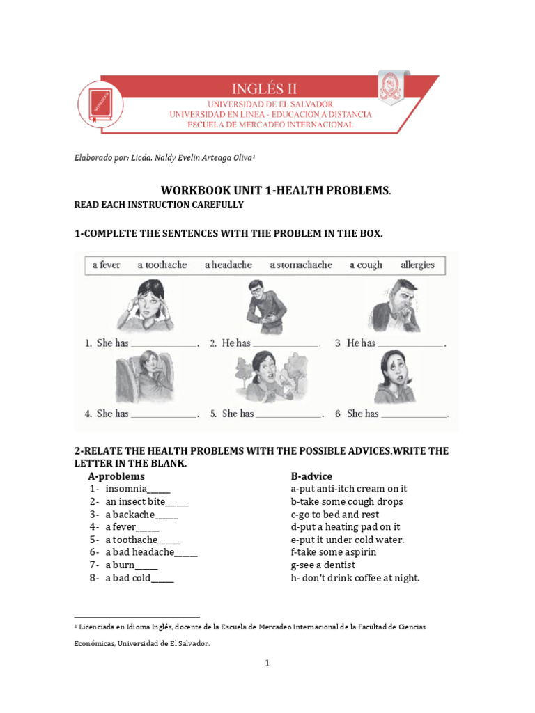 Unit 1 Workbook | PDF | Ginger | Cooking, Food & Wine