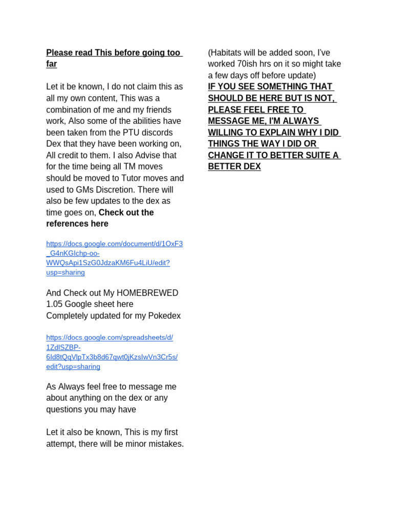 Gen 9 Homebrew Dex | PDF