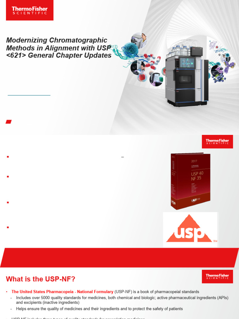 Updating Chromatographic Methods Per USP - 621 | PDF