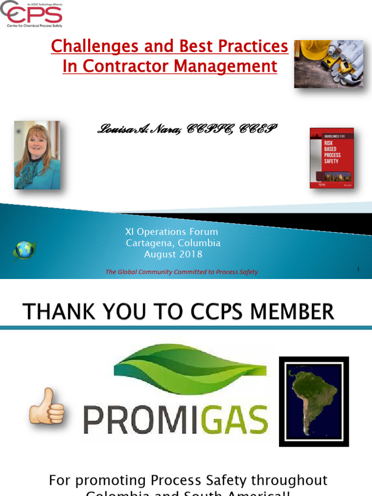 CCPS Contractor Management | PDF | Safety | Business