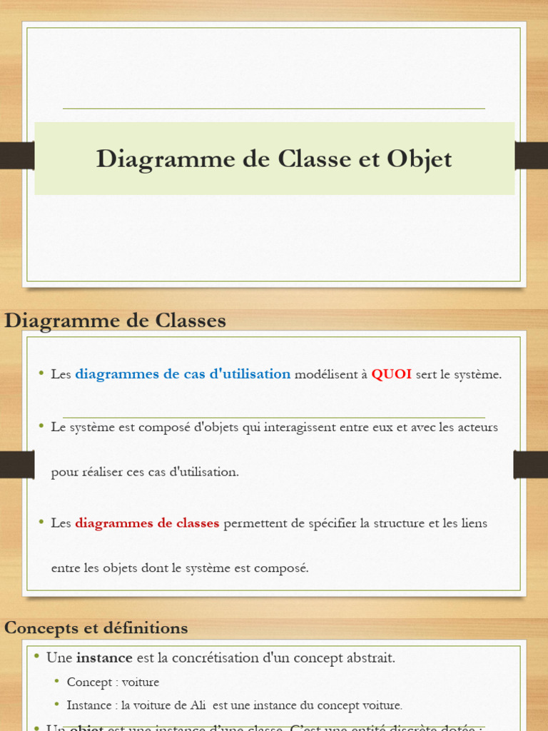 UML Diagramme de Classe | PDF UML Diagramme de Classe | PDF
