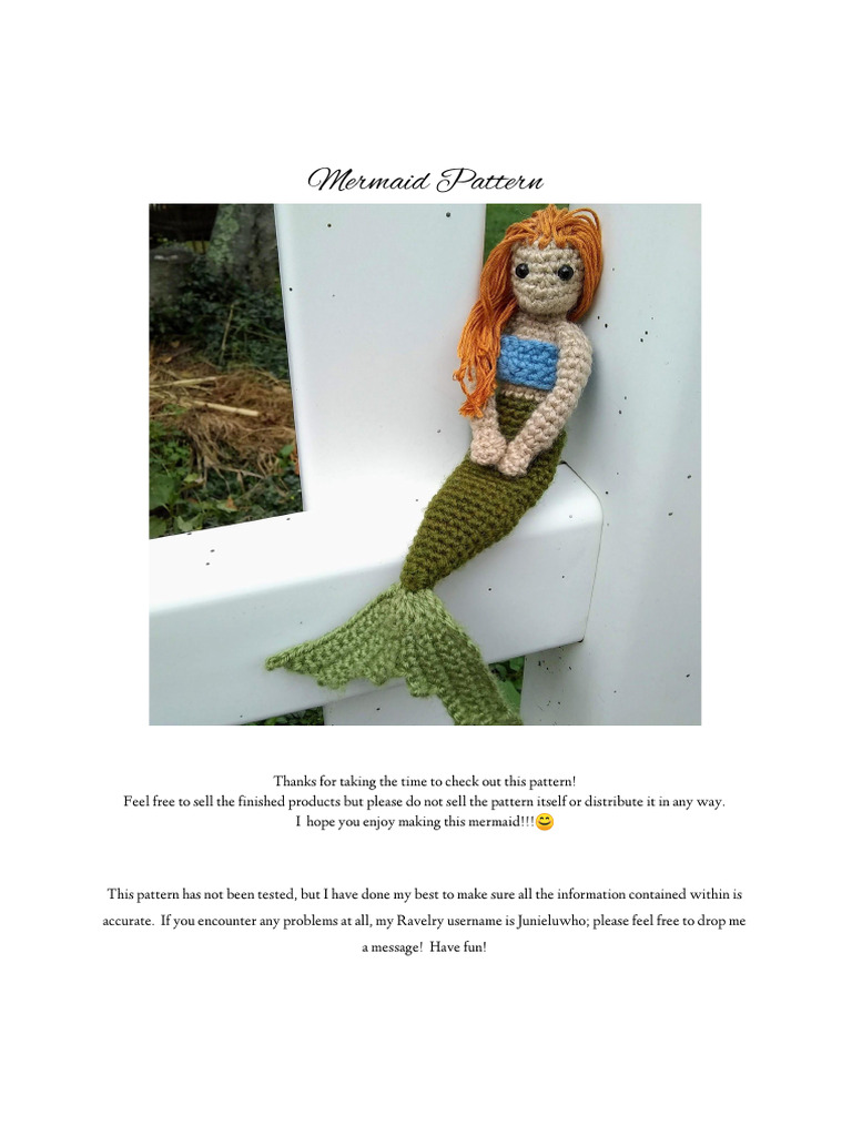 Mermaid Pattern 1 | PDF