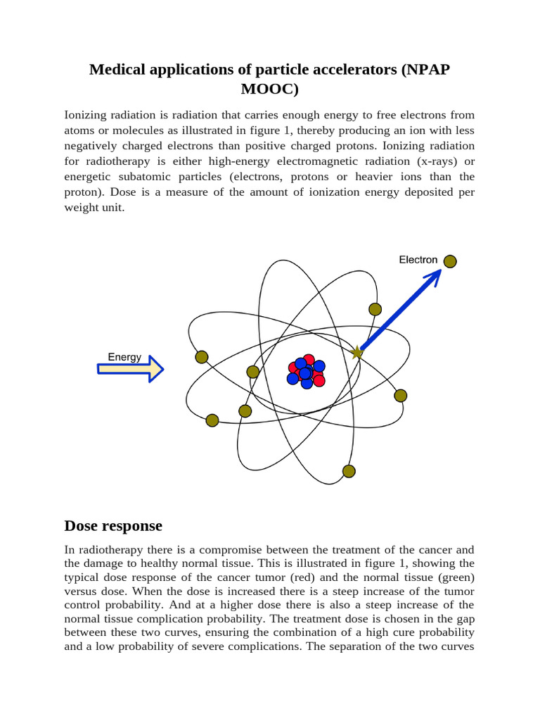 Medical Applications of Particle Accelerators | PDF