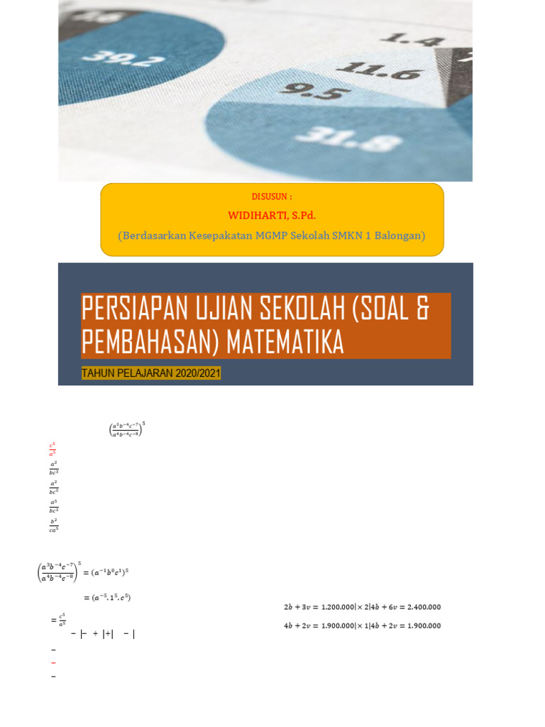 Latihan Soal Ujian Sekolah | PDF