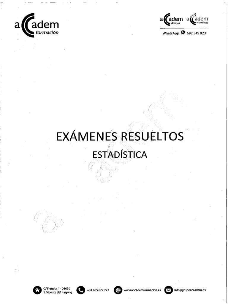 Exã¡menes Resueltos | PDF