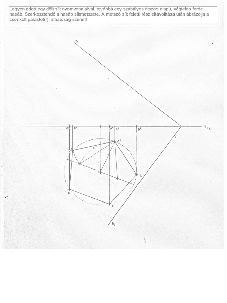 Hasáb Síkmetszése | PDF