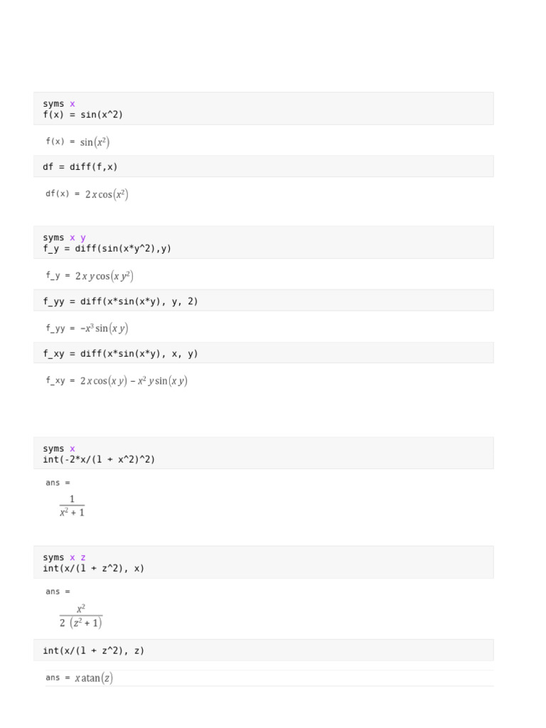 Cal2 - Matlab Into. | PDF