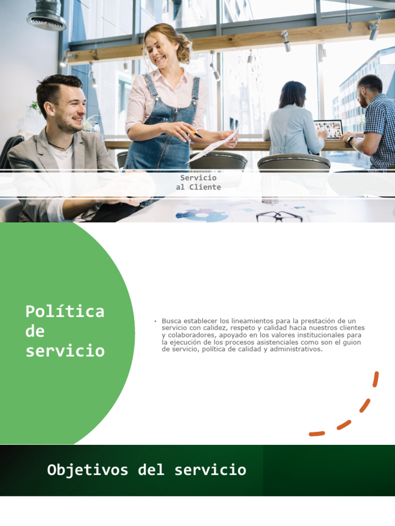 Presentación SERVICIO AL CLIENTE | PDF