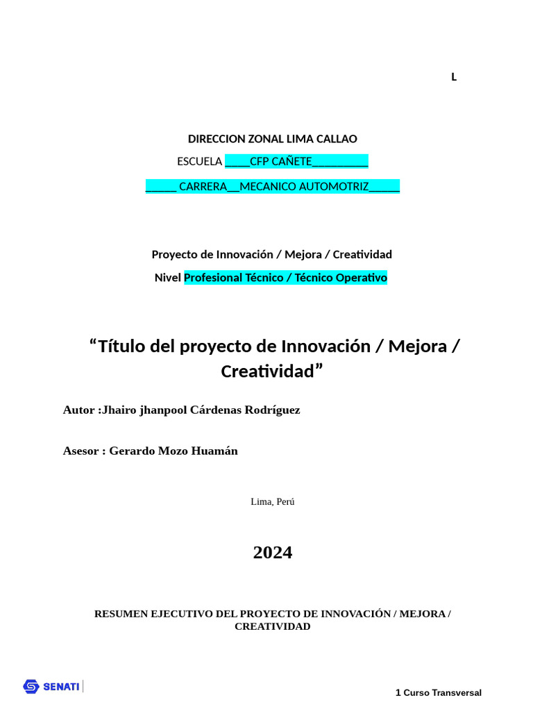 Cgeu-241 Entregable T01 | PDF | Business | Creatividad