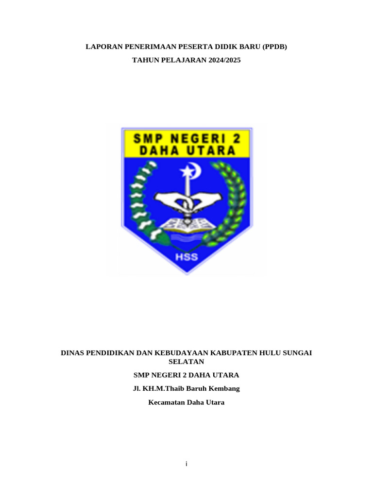Cover Dafis PPDB | PDF