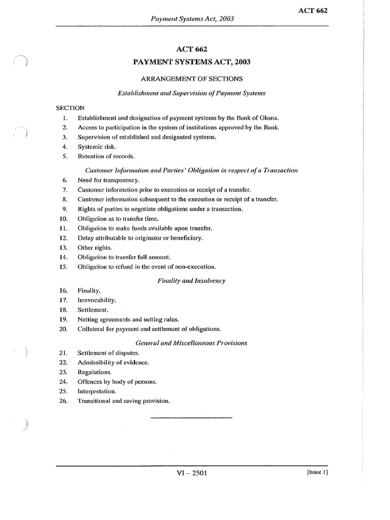 ACT 662 Rev Ed | PDF