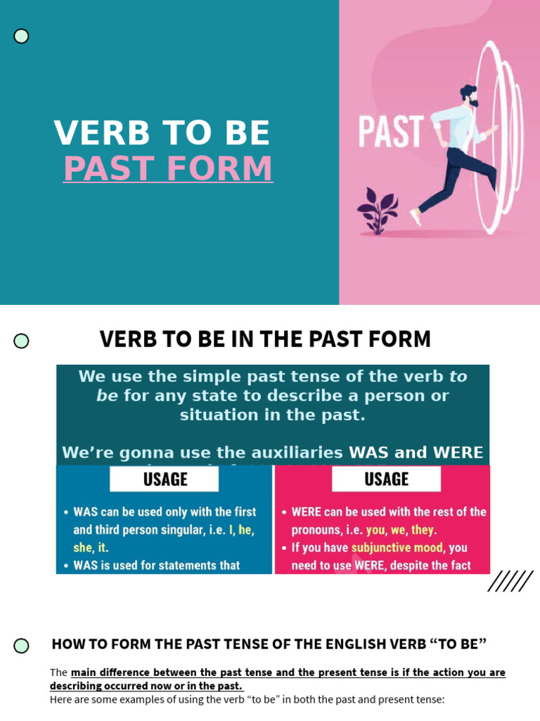 01 Verb To Be in Past | PDF | Grammatical Tense | Verb