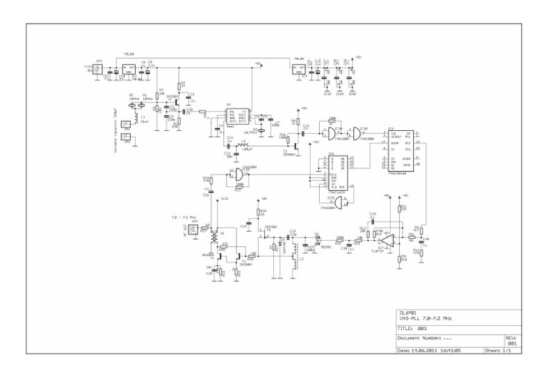 Vxo PLL Circuit | PDF