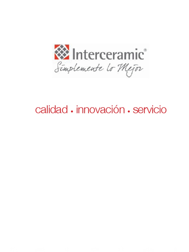 Catalogo Interceramic | PDF