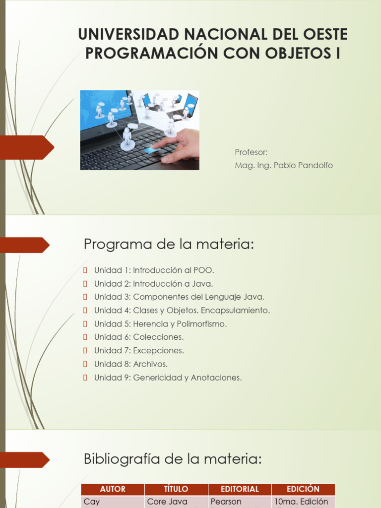 12 UNO - POO1 - CLASE - 01 - POO VV | PDF