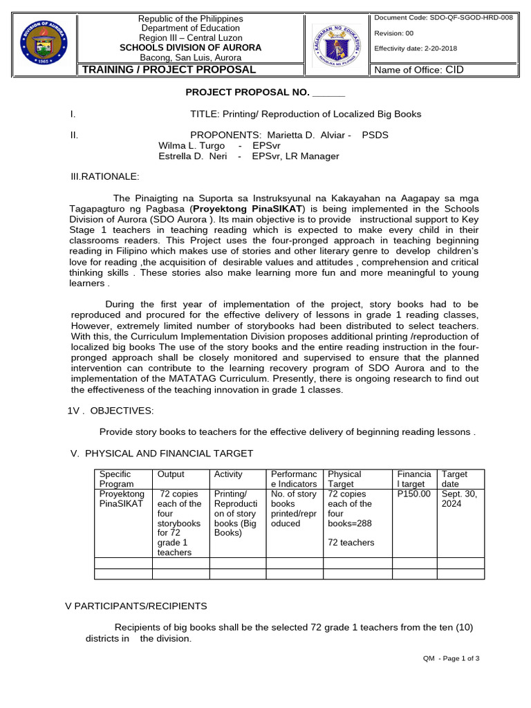 Printing Reproduction of Localized Big Books | PDF