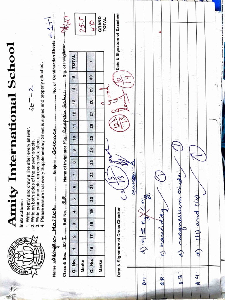 PT 2 answer sheet | PDF