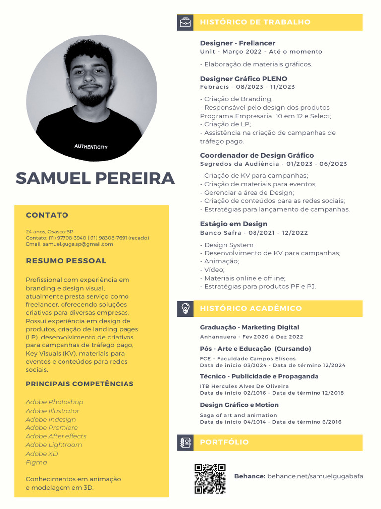 CV - Samuel Pereira | PDF