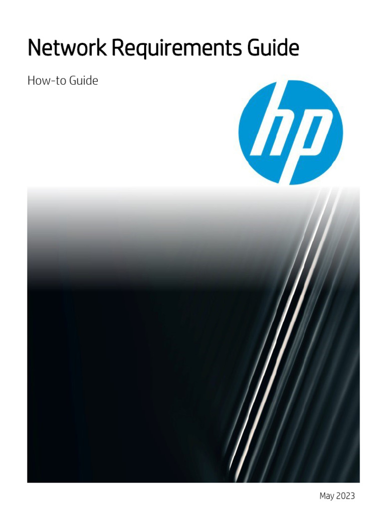 HP SmartStream Production Pro Print Server and HP Indigo Digital Press Network Requirements ...