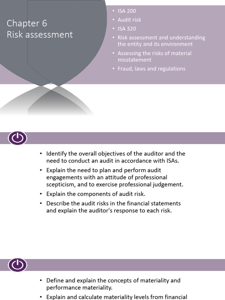 Chapter 6 - Audit Risk | PDF