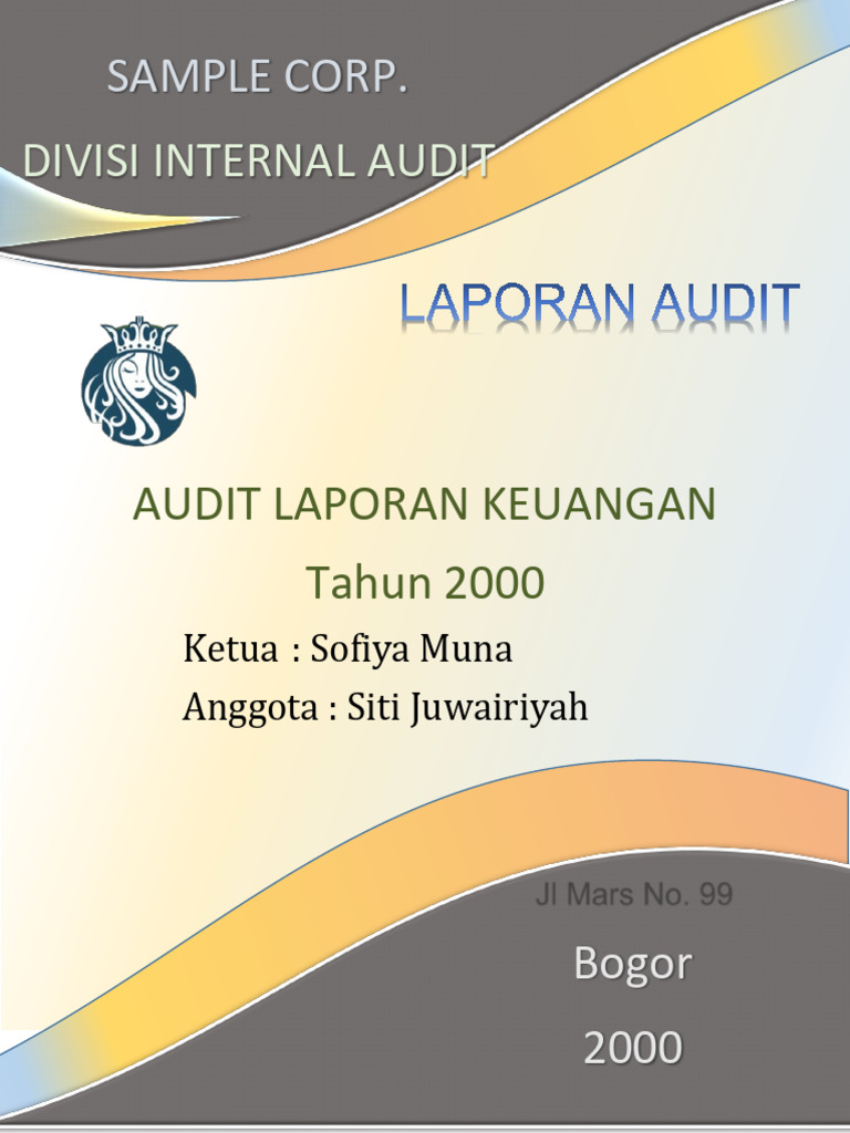Laporan Audit Queen - Sofiya Muna Dan Siti Juwairiyah - Akndp1 | PDF
