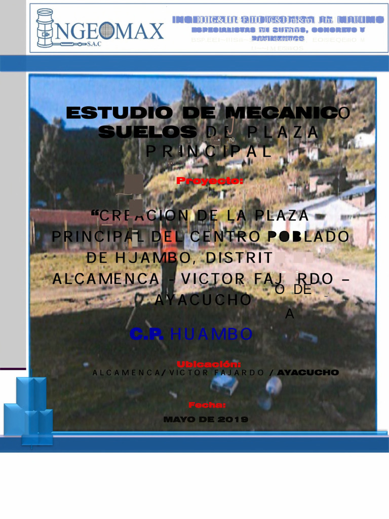 Estudio Mecanica de Suelos | PDF