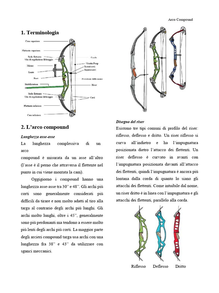Arco Compound Manuale Intermedio | PDF