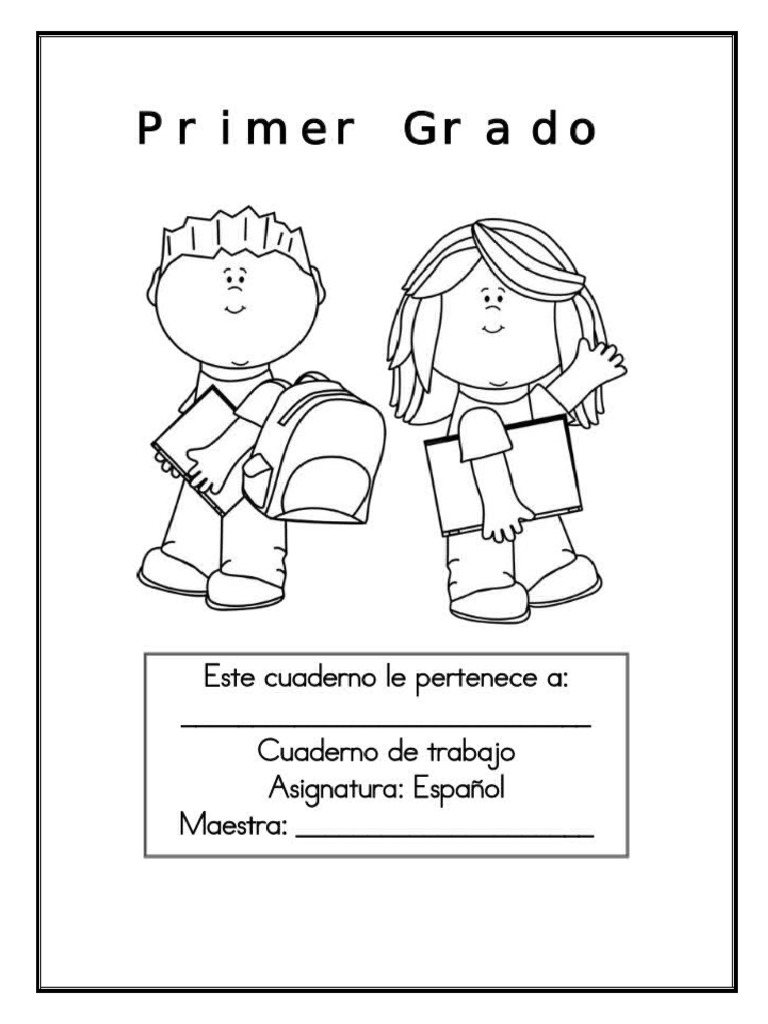 Cuaderno De Trabajo De Primero Pdf