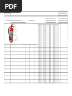 Formato Inspeccion de Extintores | PDF