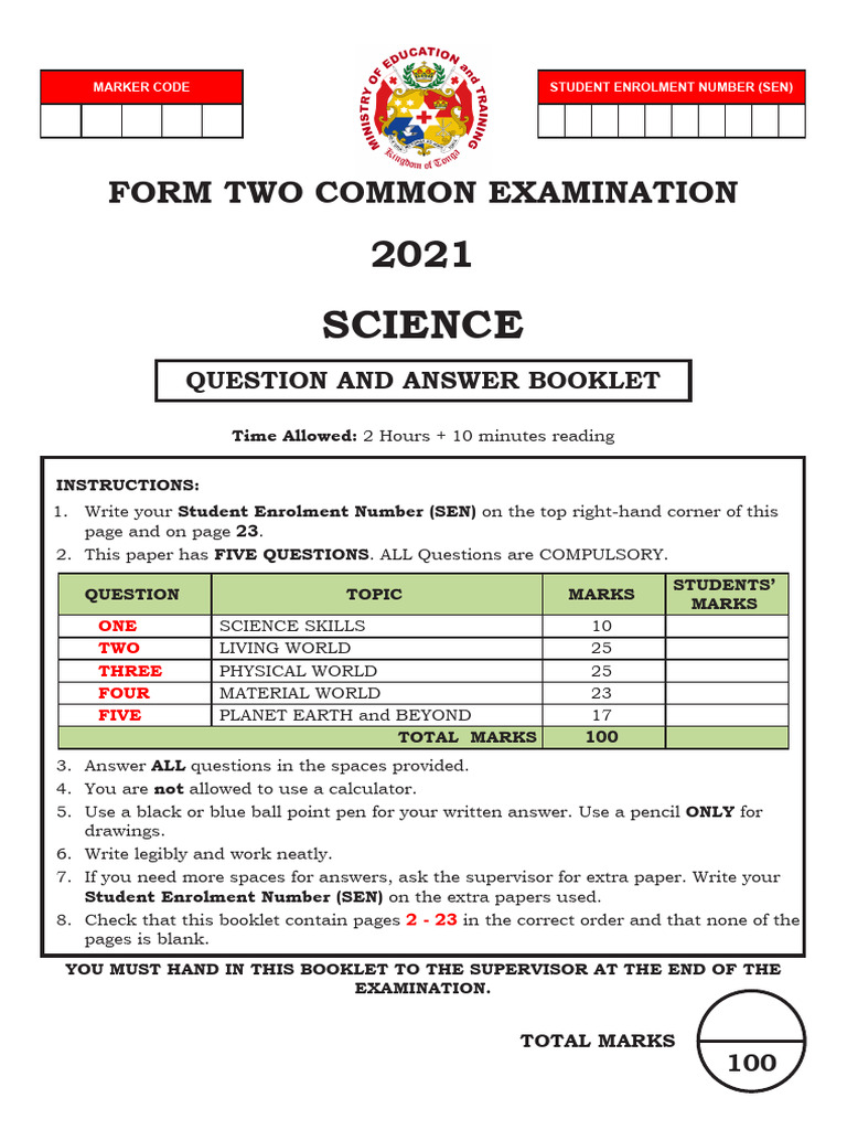 Ftce Science 2021 | PDF