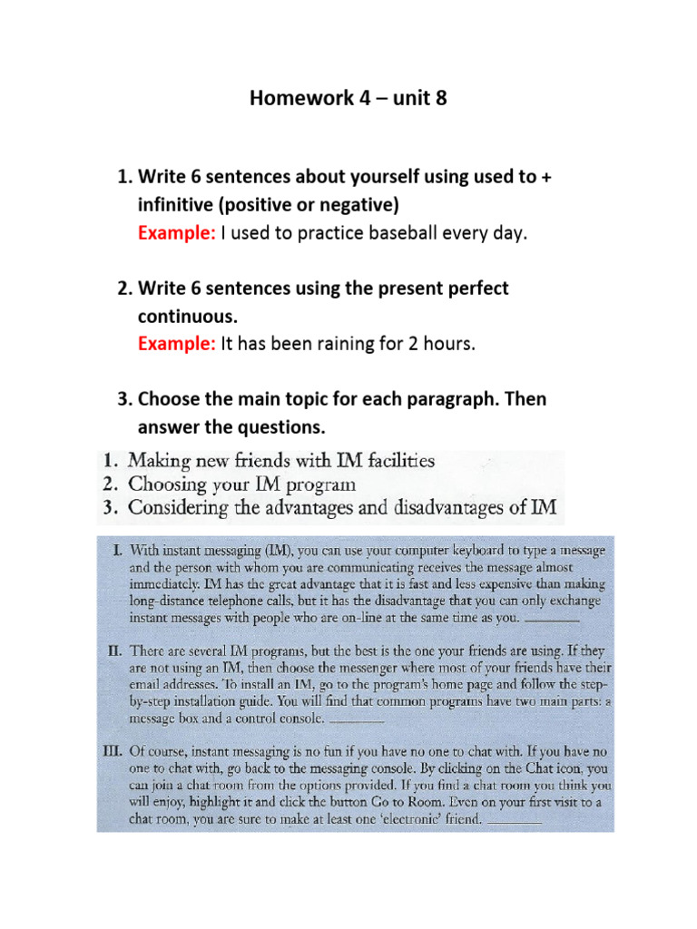 Homework 4 - Unit 8 | PDF