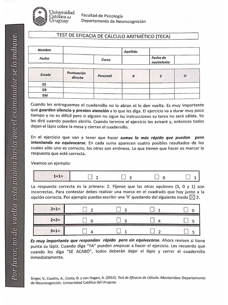 Protocolo TECA | PDF