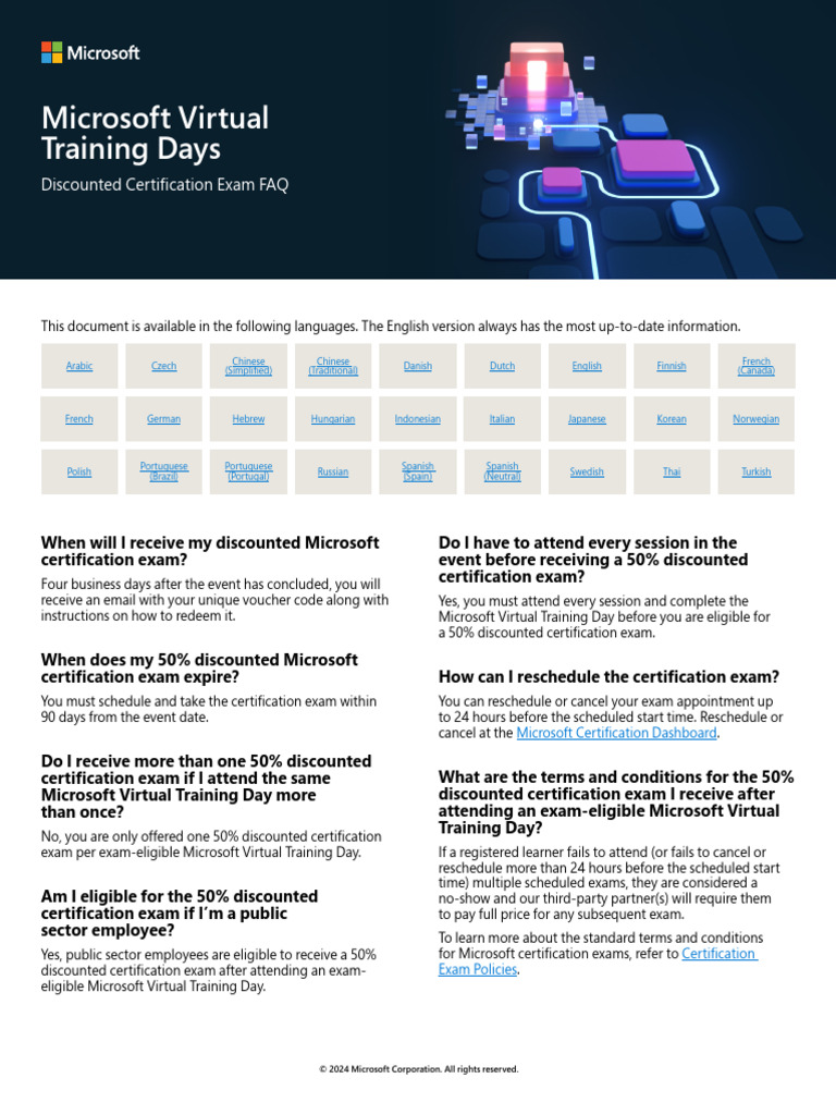 En-Us Fy25 MSFT MVTD Cert Faq 7.3.24 | PDF