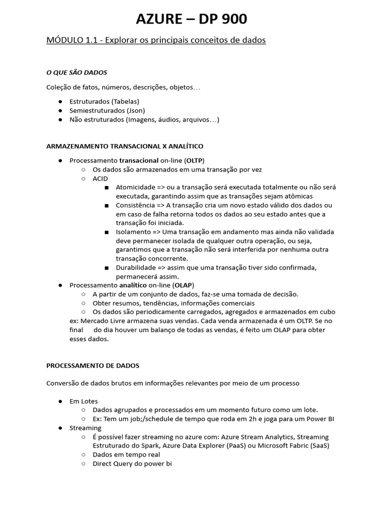 DP - 900 - Resumo | PDF