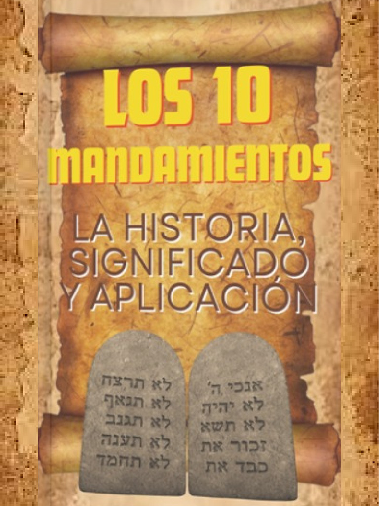 Los 10 Mandamientos | PDF | Diez Mandamientos | Moisés