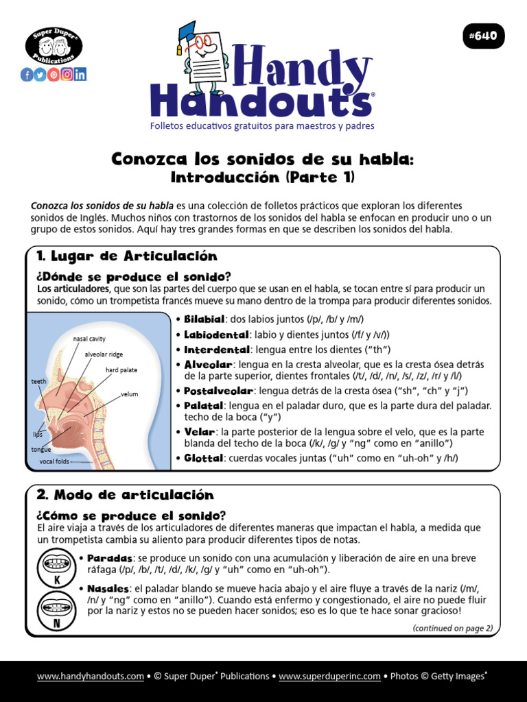 Get To Know Your Speech Sounds: Introduction (Part 1) | PDF | Phonetics ...