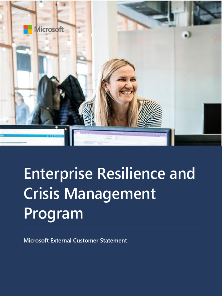 Microsoft General - Enterprise Business Continuity Management (EBCM ...