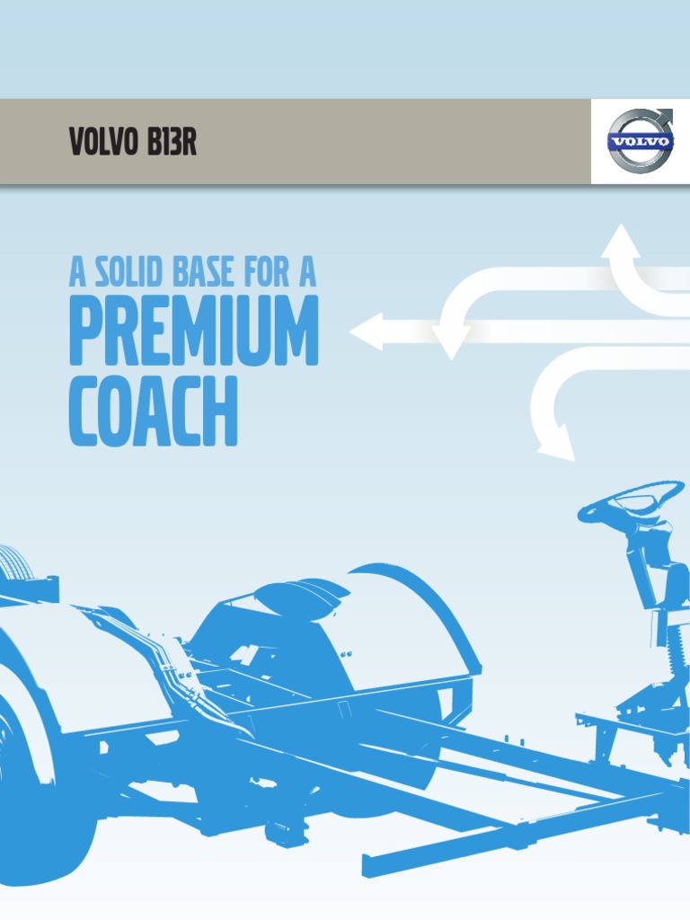 Volvo B13R: A Solid Base For A | PDF | Transmission (Mechanics) | Axle