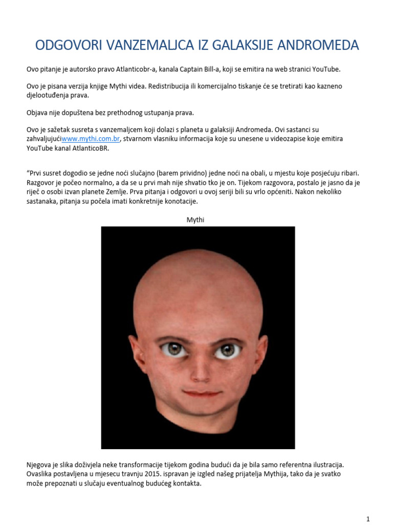 Mythi From Andromeda Croatian 1 | PDF