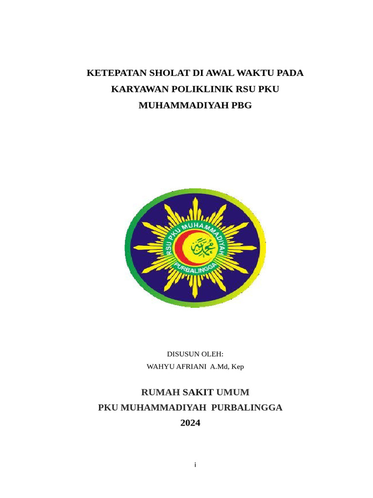 Penerapan Sholat Tepat Waktu Afri | PDF