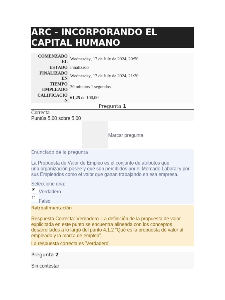 ARC. Examen Final Modulo | PDF
