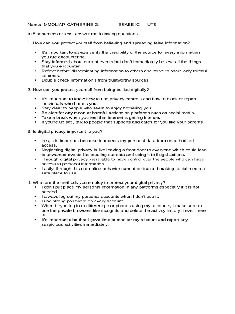 Uts 1 | PDF