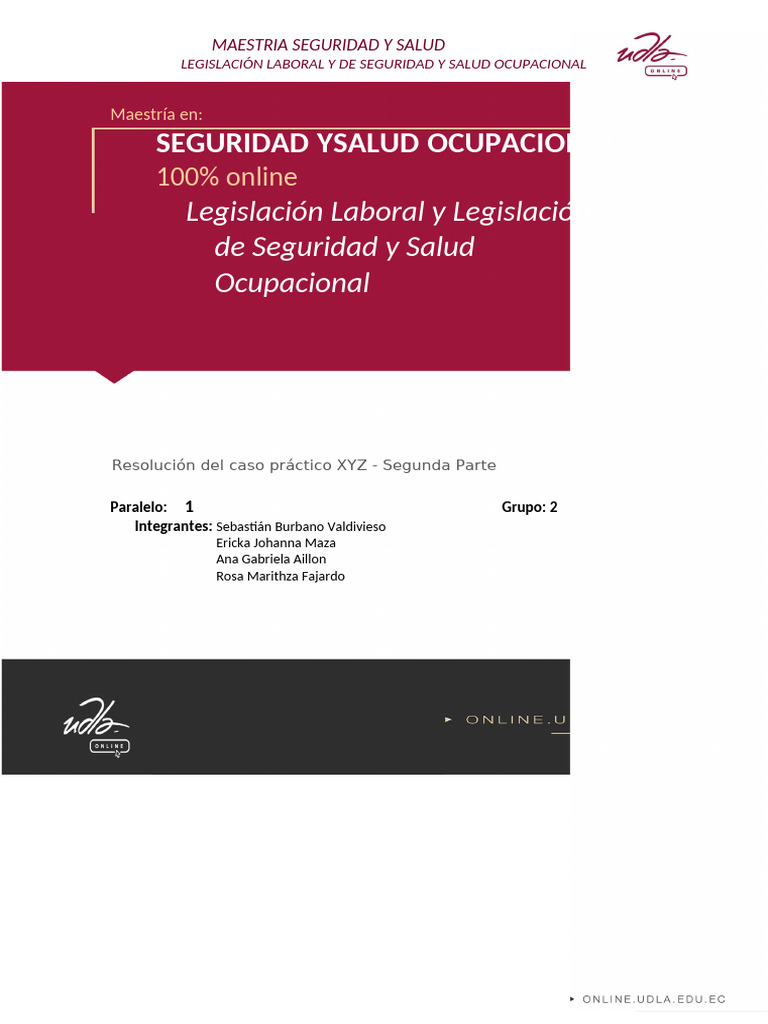 S1 - P1 - Caso Accidente de Trabajo Persona No Afiliada Al IESS - 1ra Parte | PDF