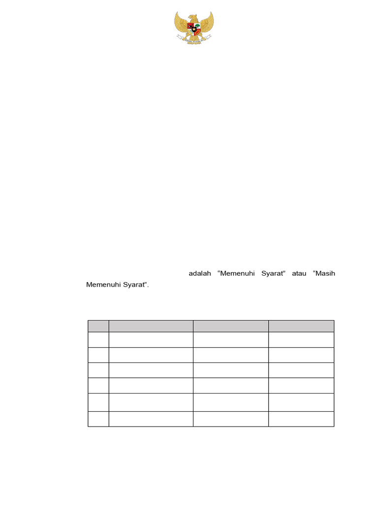 TTD - Pengumuman Assessment Seleksi JPT Pratama Biro HTI | PDF