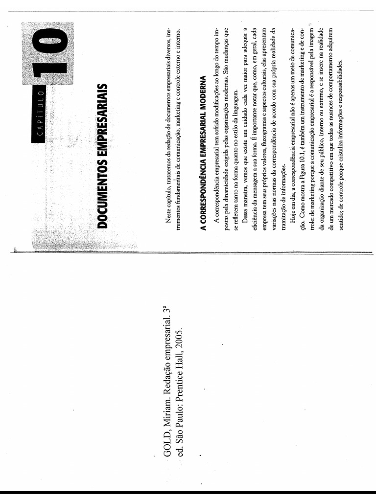 GOLD, Miriam. Documentos Empresariais | PDF