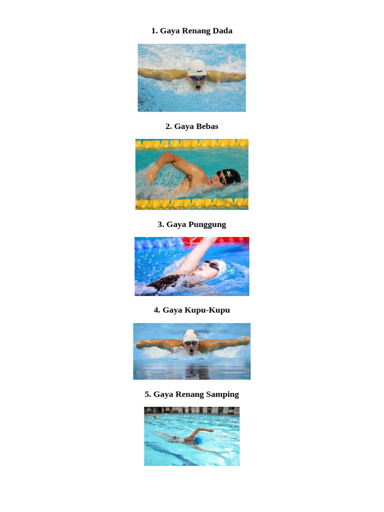 Gaya Renang | PDF