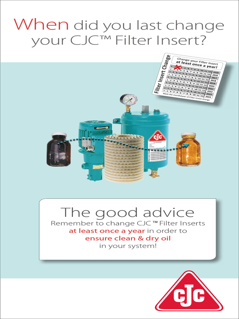 When - Did - You - Last - Change - Your - Filter - Insert - BNK 2727 | PDF